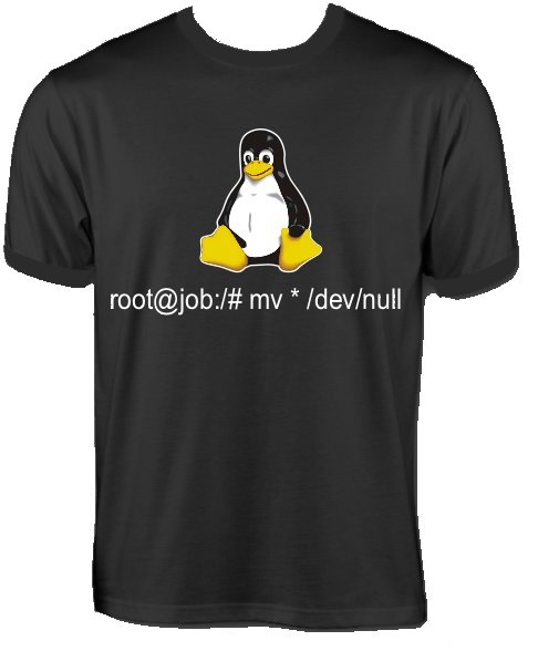 T-Shirt - Tux - root@job | T-Shirts | Bekleidung | Linux Fanartikel im ...