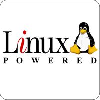 Notebook-Sticker - Linux powered | Notebook Aufkleber | Aufkleber ...