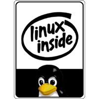 Notebook-Sticker - Linux inside Nr.4 | Notebook Aufkleber | Aufkleber ...